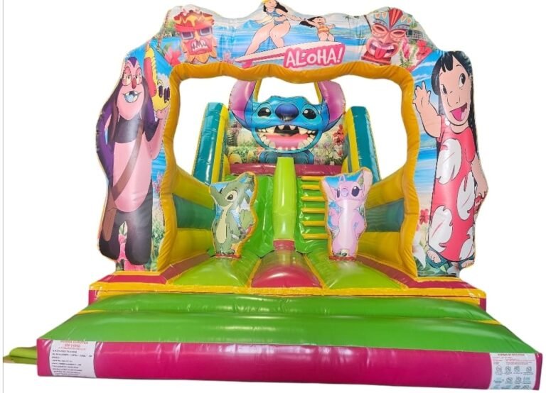 Castillo Hinchable Lilo y Stitch